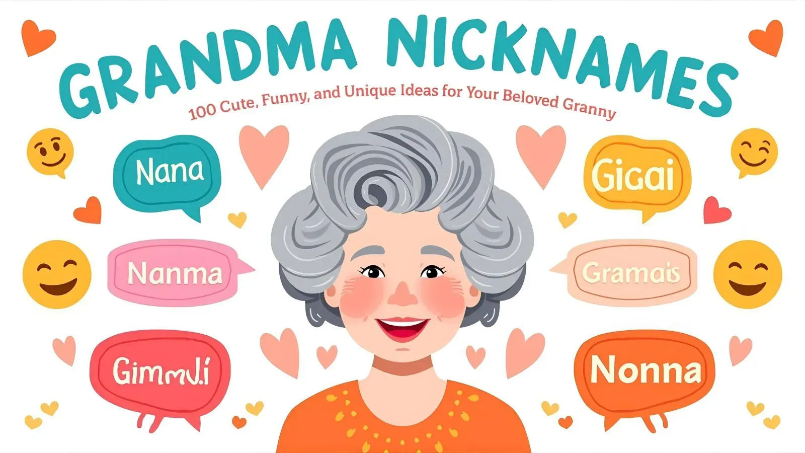 100 Grandma Nicknames That Are Cute, Funny & Totally Unique👵💖