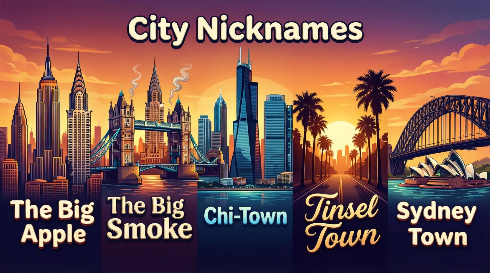 21+City Nicknames Explained Simply Just for You 🌆 (2026)