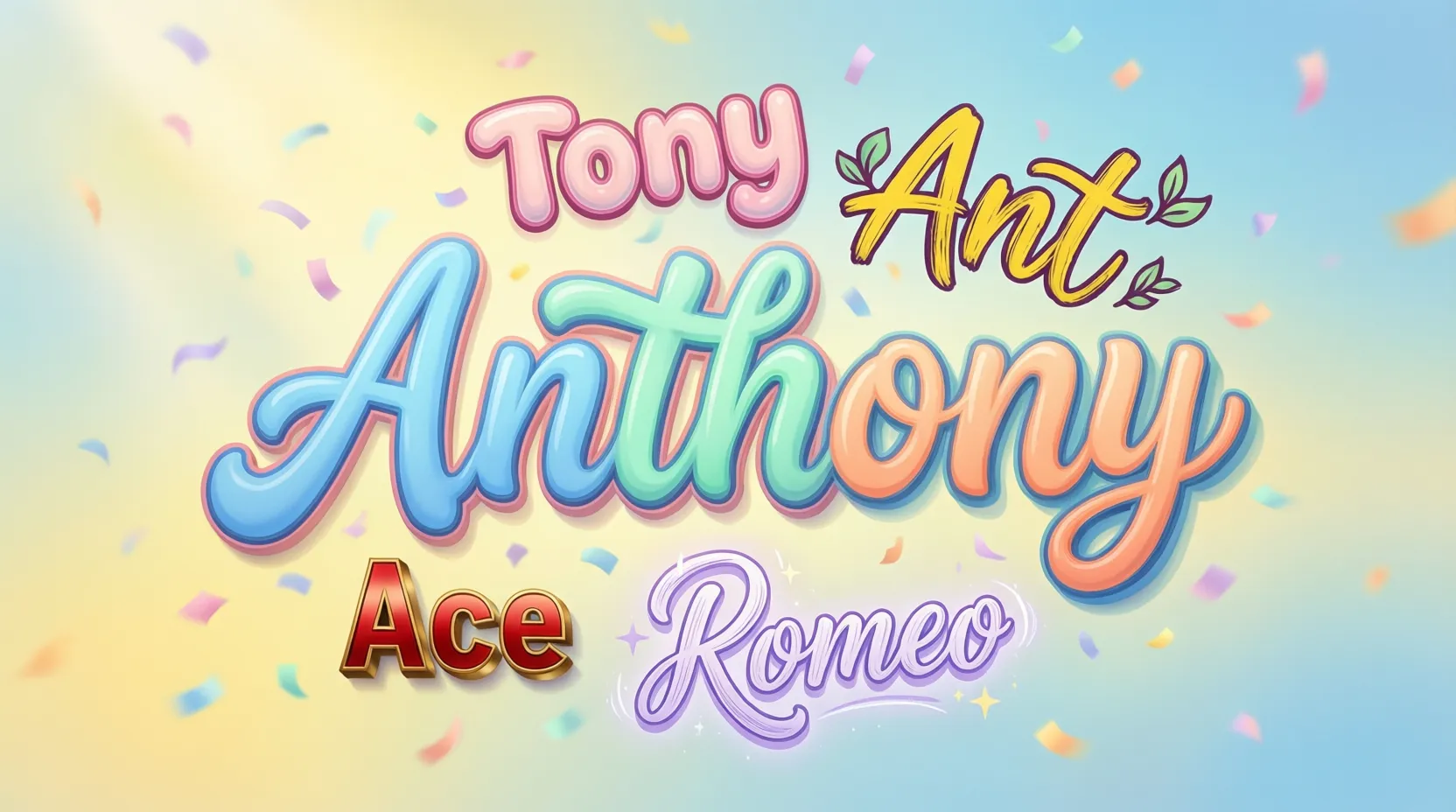 Nicknames for Anthony Cool, Cute Names Just for You 💙 (2026)