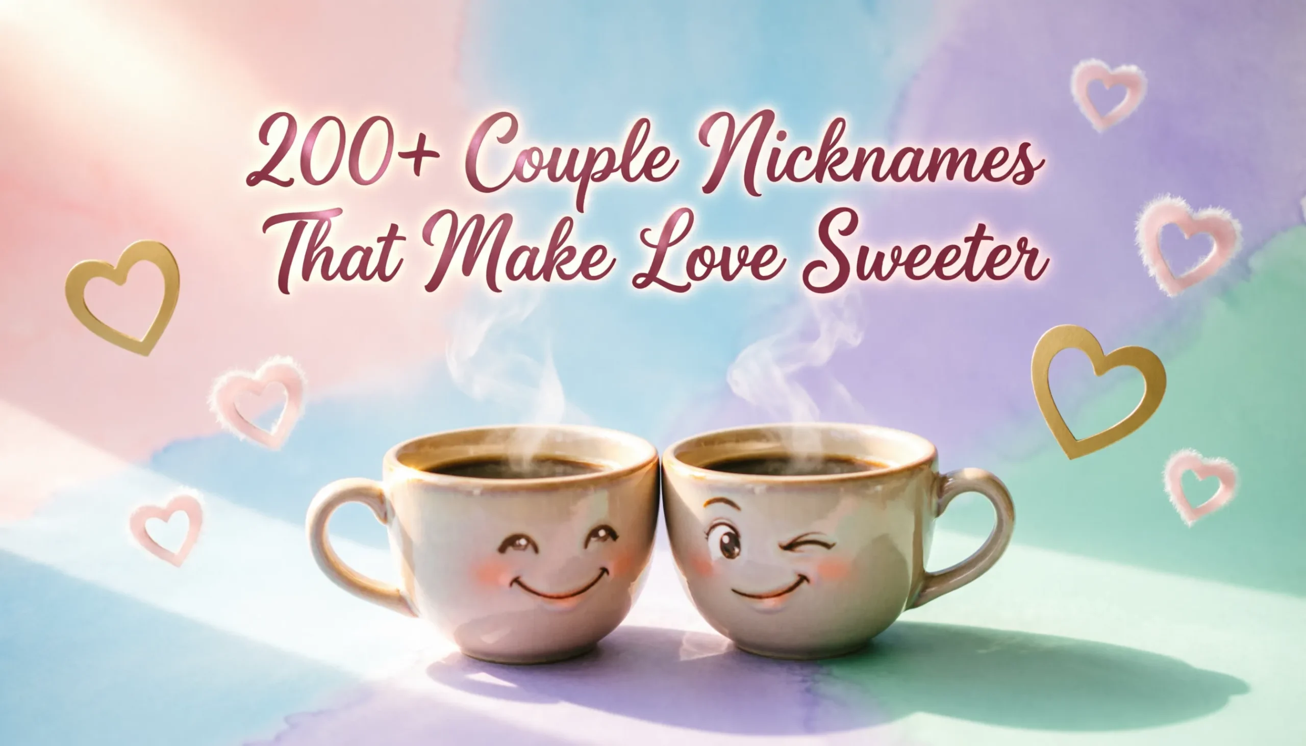200+ Couple Nicknames Cute and Romantic Names Just for You 💕 (2026)
